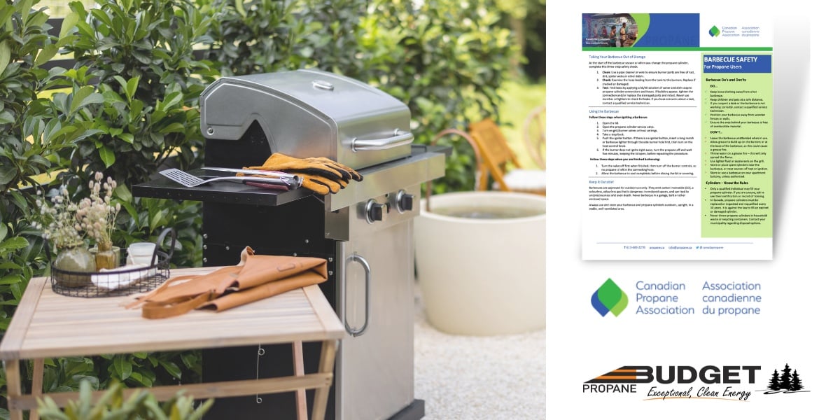 Get Ready for BBQ Season - Propane Safety Tips