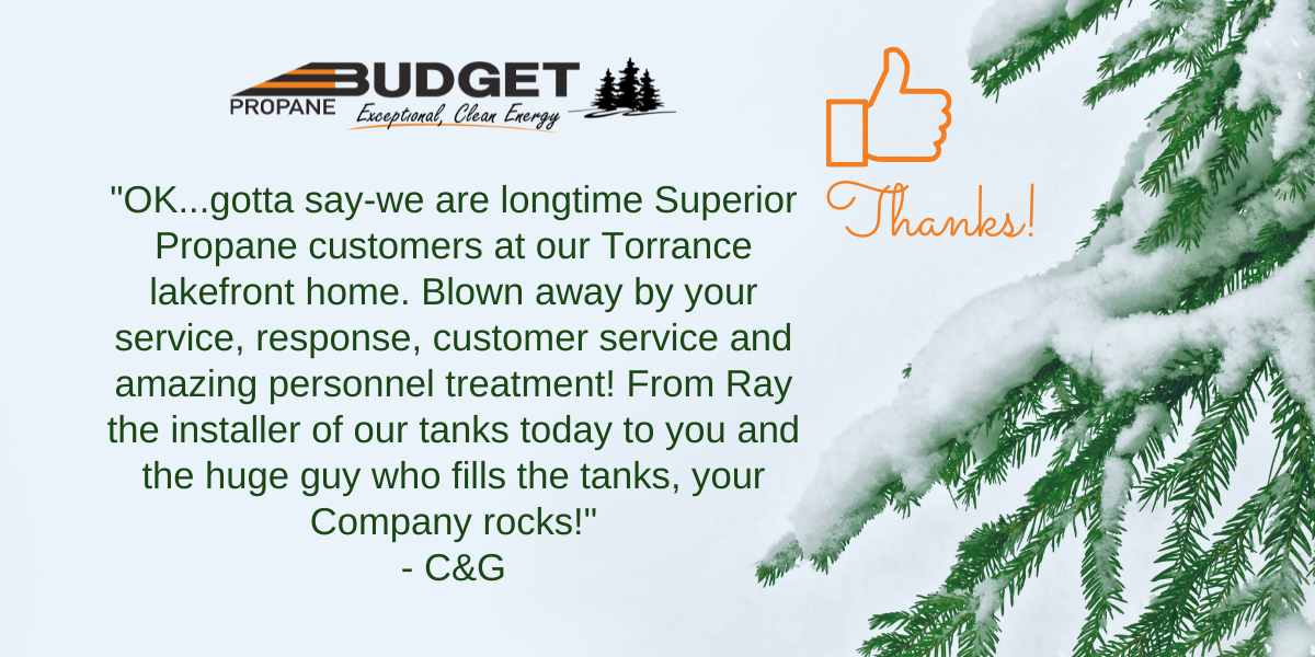 Customer Experiences The Budget Propane Difference